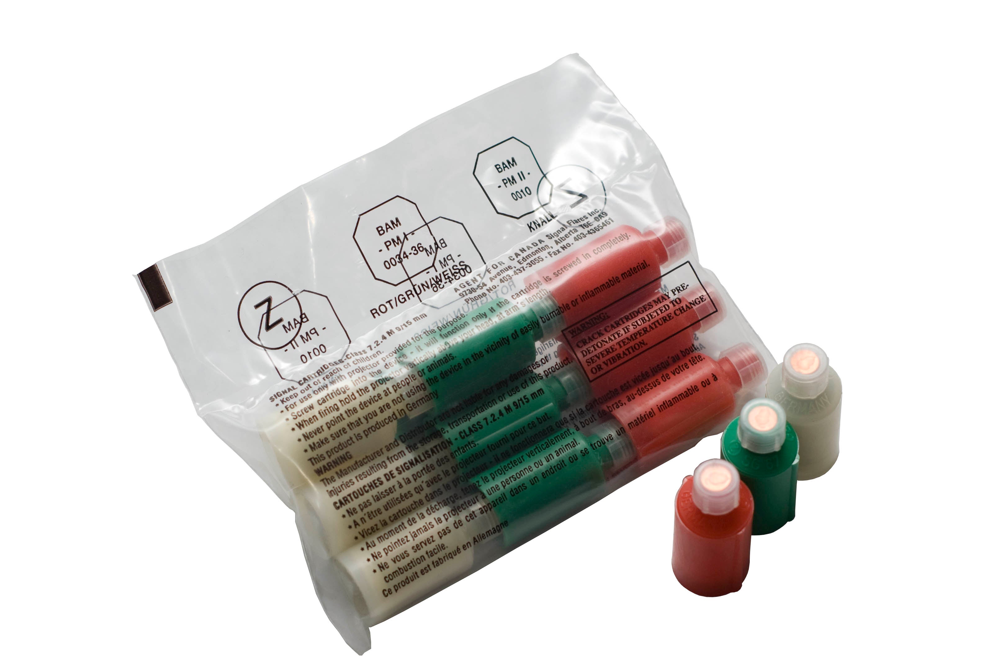 Multicolour Pencil Flares | Signal Flares Inc