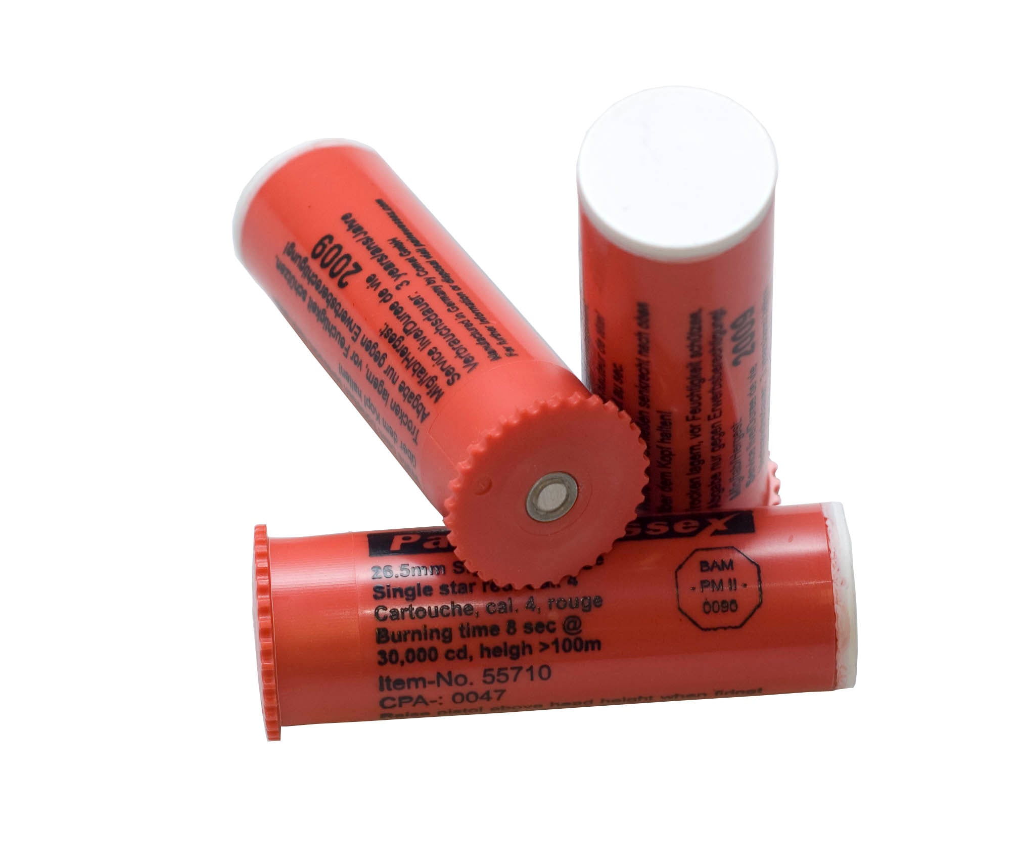 4 Calibre Red Flares | Signal Flares Inc